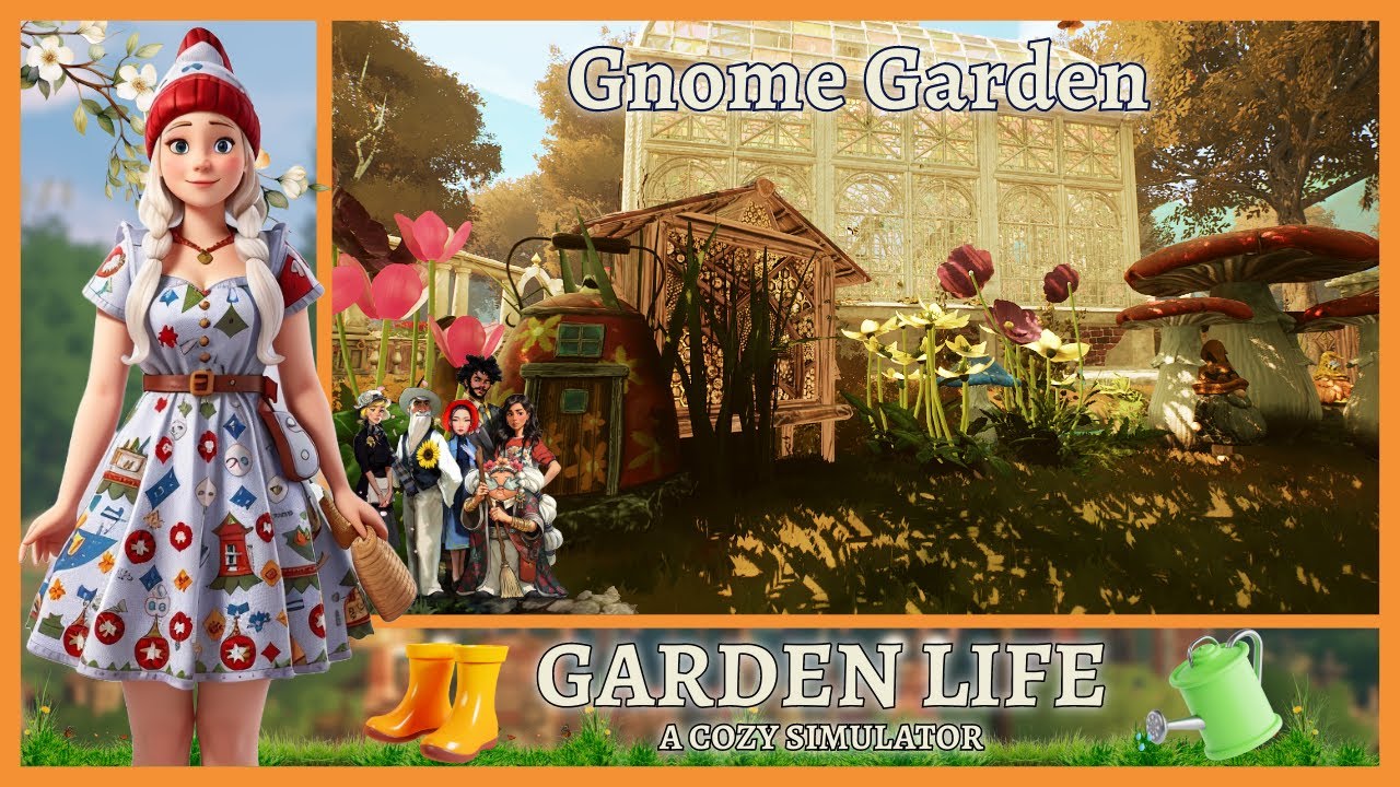 Gnome Garden, Garden life, Story Mode - YouTube