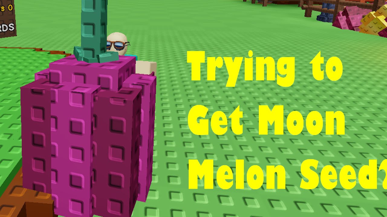 TRYING to GET MOON MELON SEED in SUMMER HARVEST EVENT! (GROW A GARDEN ...
