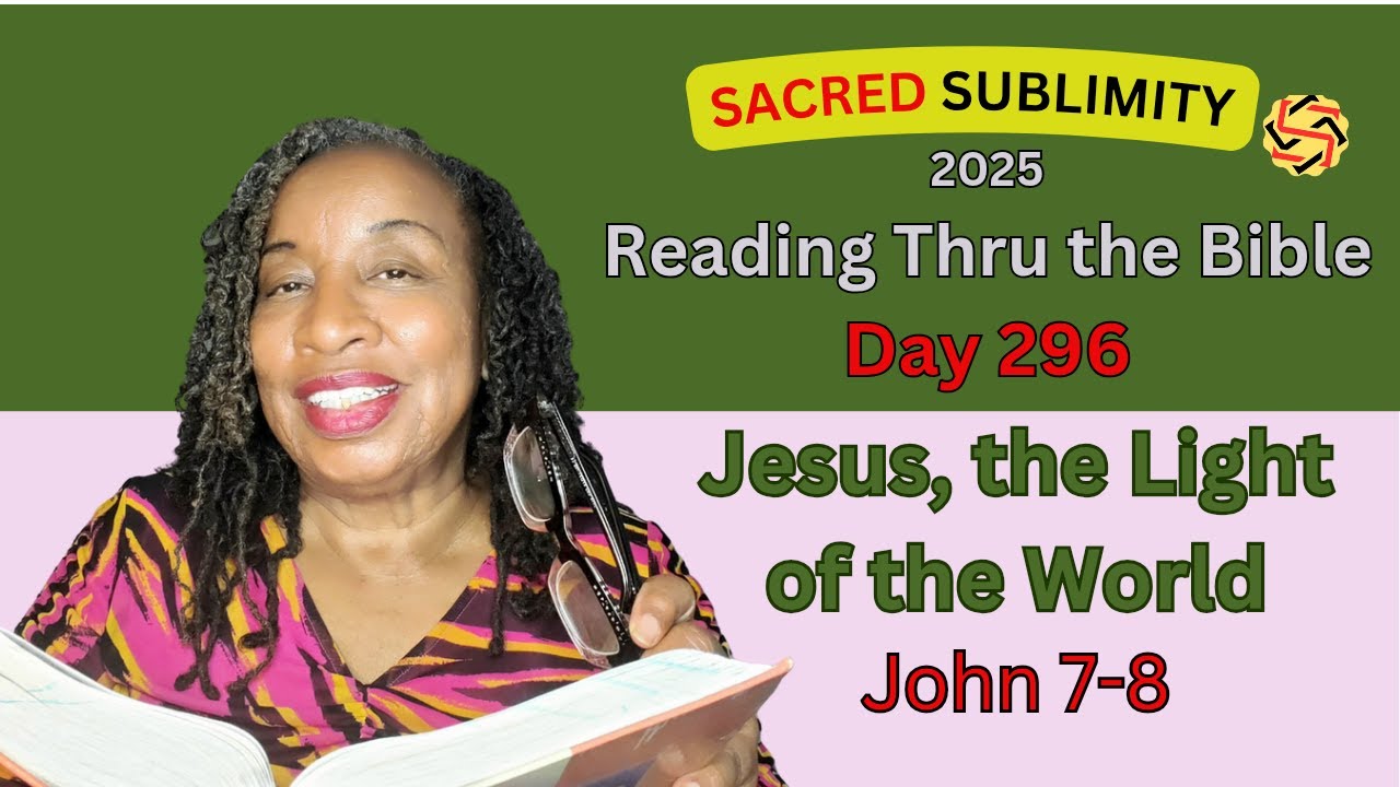Oct 23_ Day 296: "Hostility and Opposition Increases Against Jesus ...