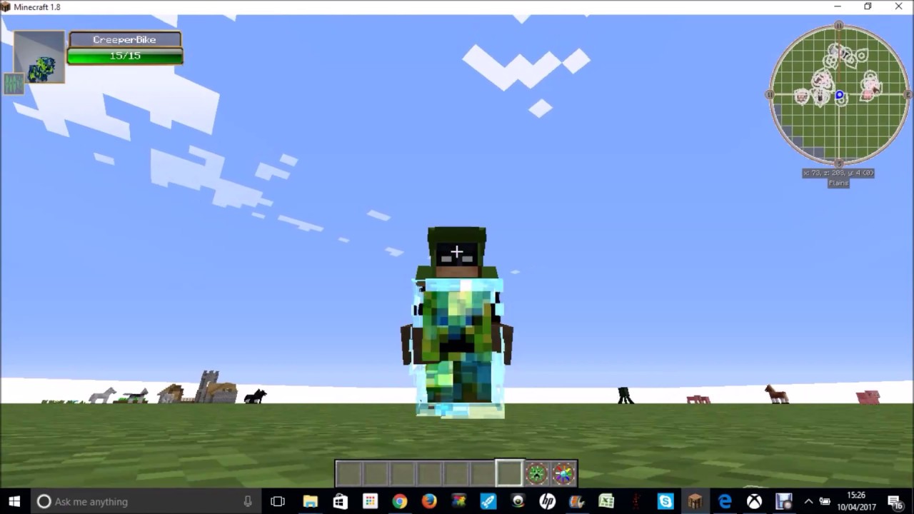 Minecraft Animal Bikes Mod Showcase - YouTube