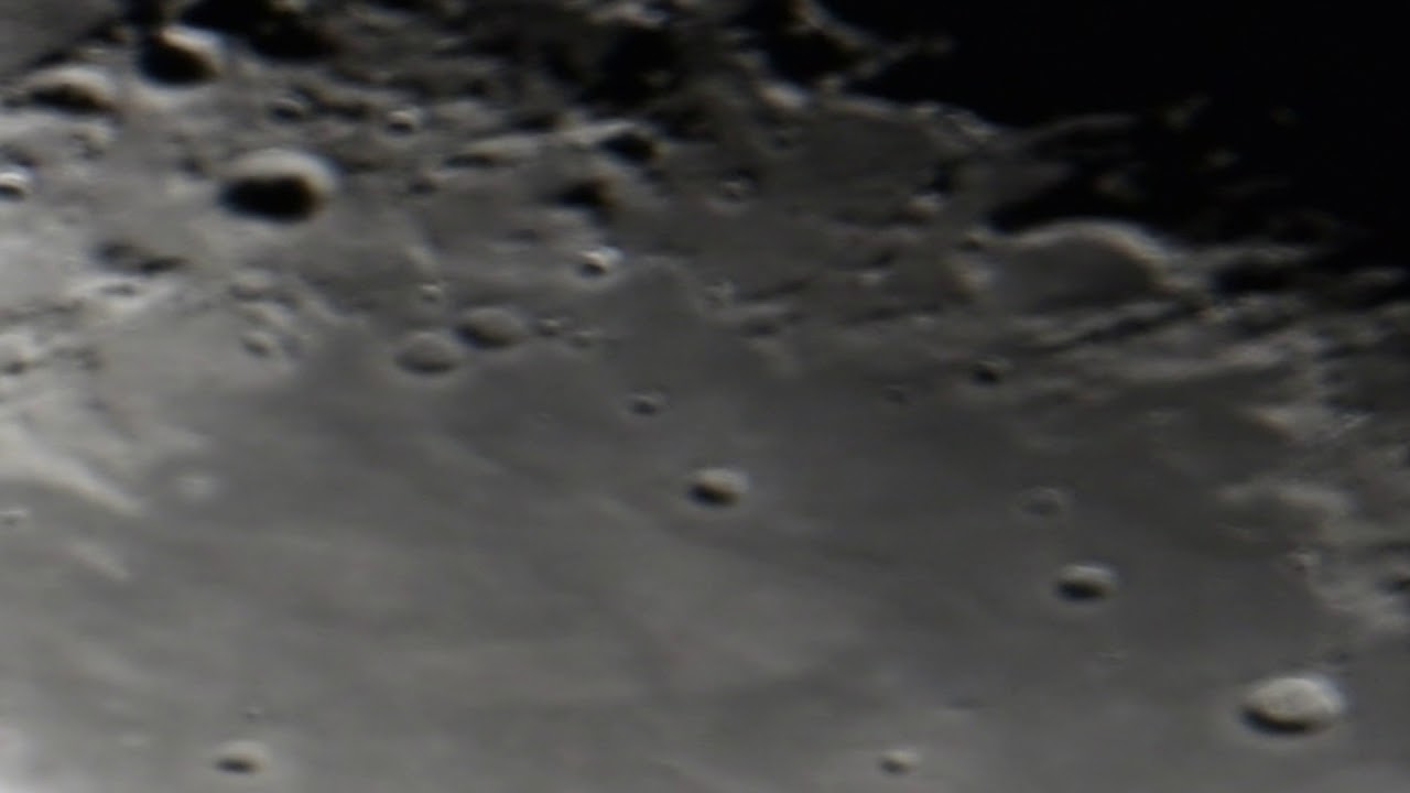 The Colorful Moon Live 1400 HD Telescope - YouTube