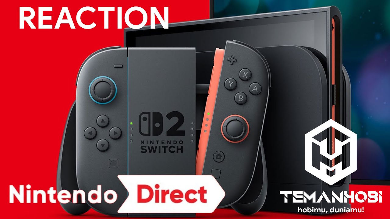 Reaksi Nintendo Switch 2 Direct - YouTube