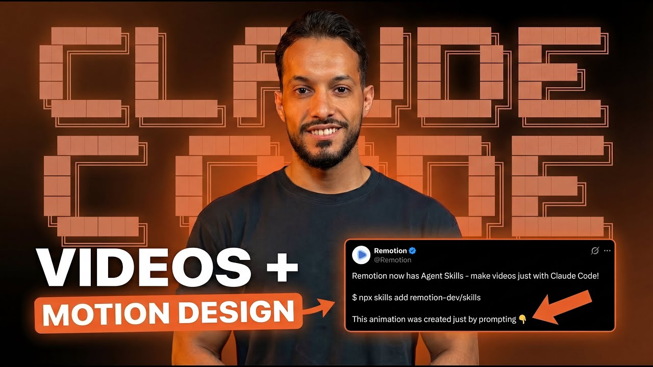 Comment générer des vidéos avec Claude Code et Remotion (C'est ...