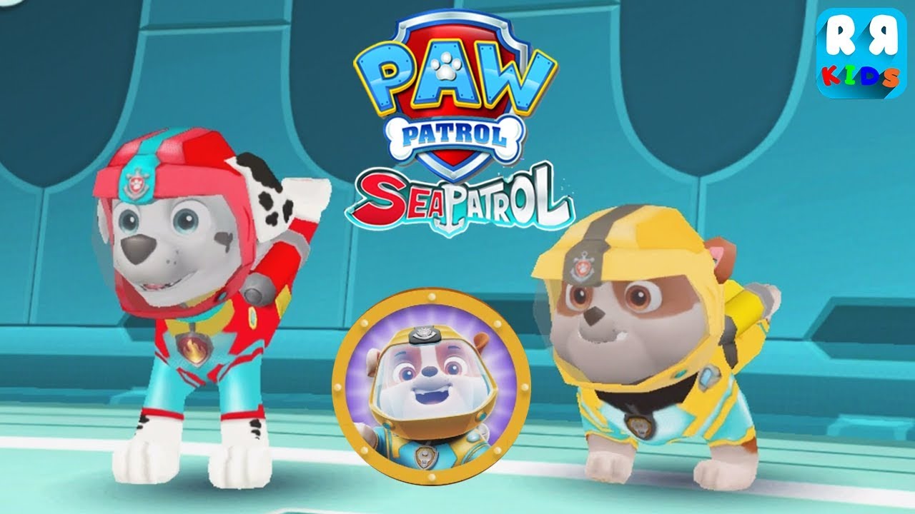 PAW Patrol Air and Sea Adventures - Complete All Badge Rubble - YouTube