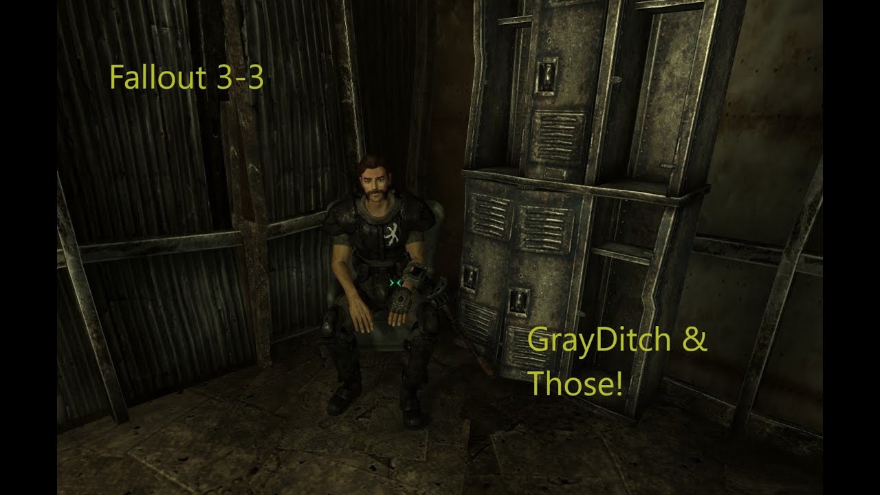 Fallout 3 Part Three: Grayditch and Those! - YouTube
