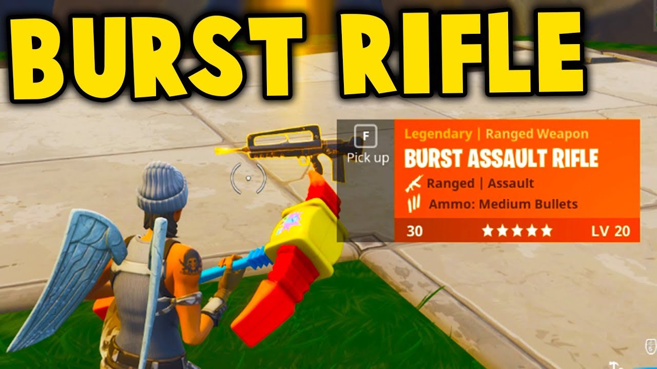 NEW BURST RIFLE GAMEPLAY! *NEW* FAMAS RIFLE UPDATE GAMEPLAY || Fortnite ...