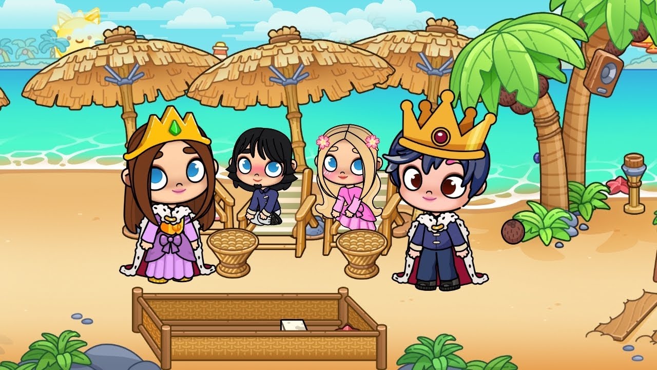 Vacation in Hawaii🌴 | Trip to Hawaii | My family Avatar World # ...