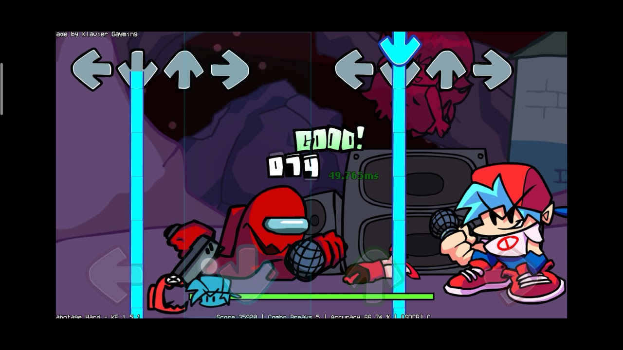 among us fnf mod - YouTube