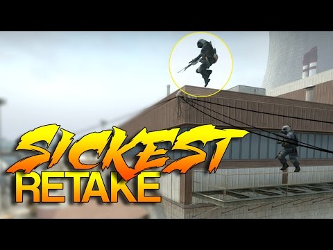CS:GO - SICKEST 1vs5 Retake!