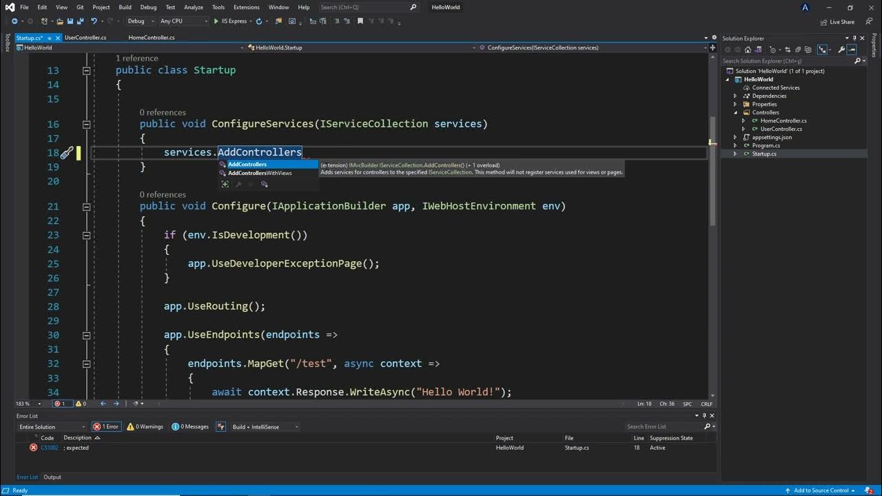 129) Mvc Mimarisi Konfigurasyonu ve Controller Katmanı - YouTube