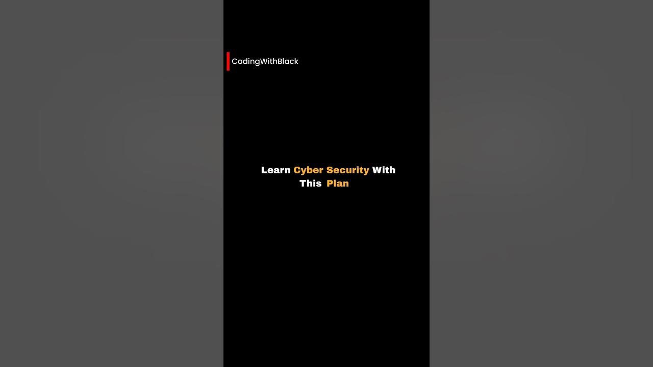 Become a Hacker With this plan #coding #codinglife #hacker #cybersecurity - YouTube