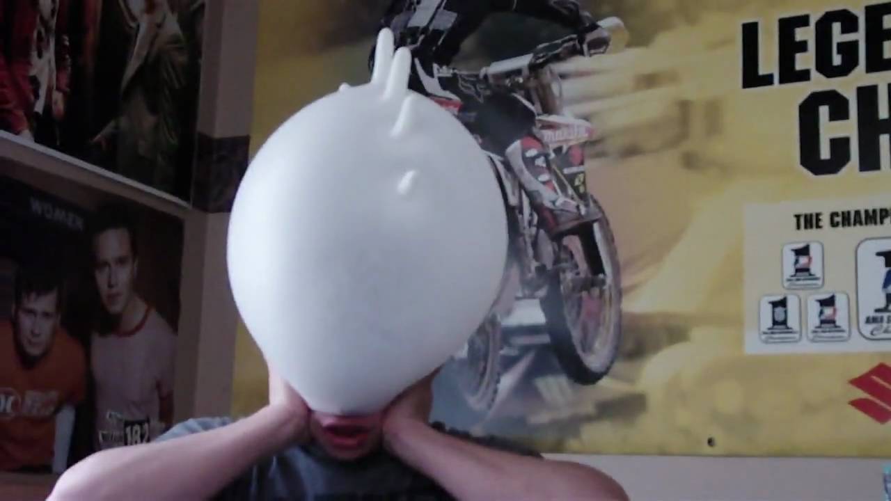 Rubber Glove Over Head - YouTube