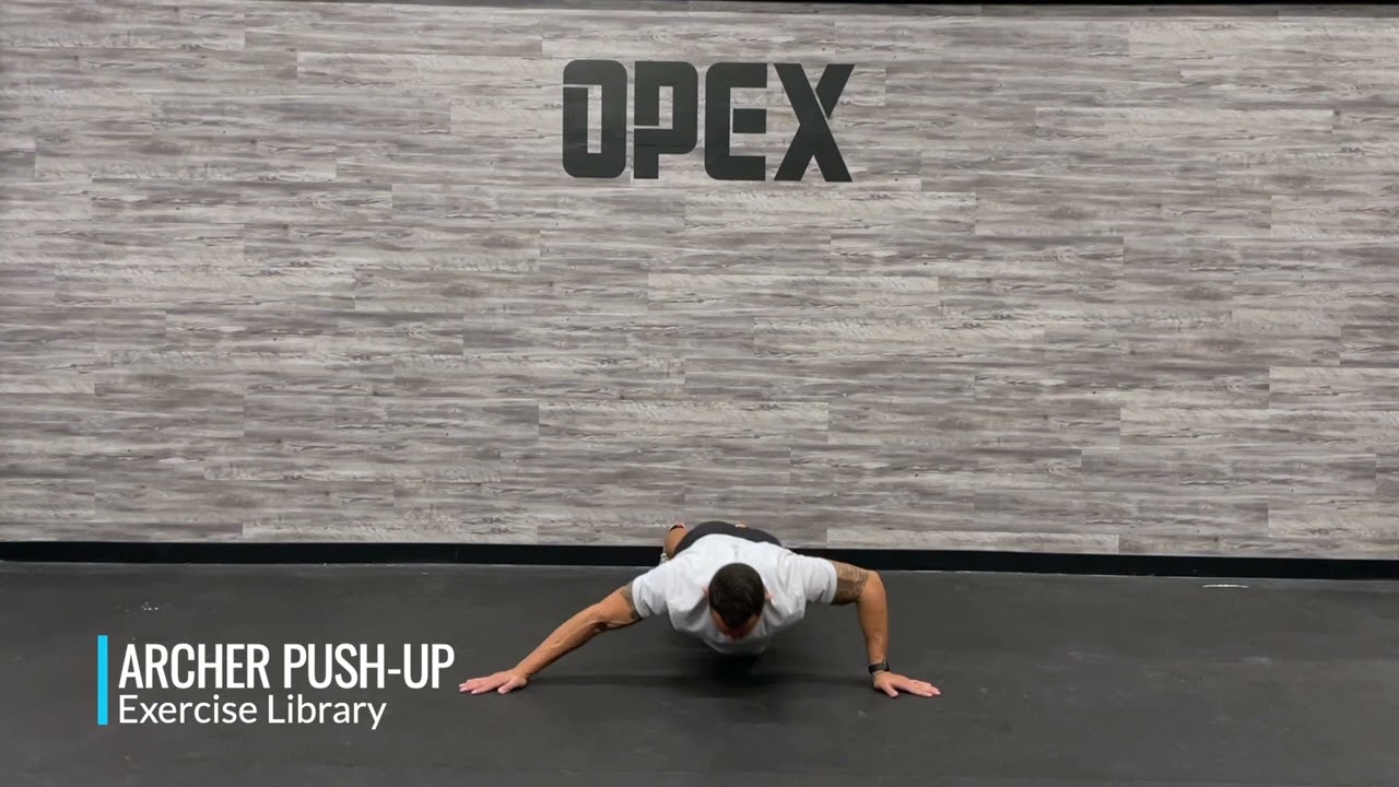 Archer Push Up - YouTube