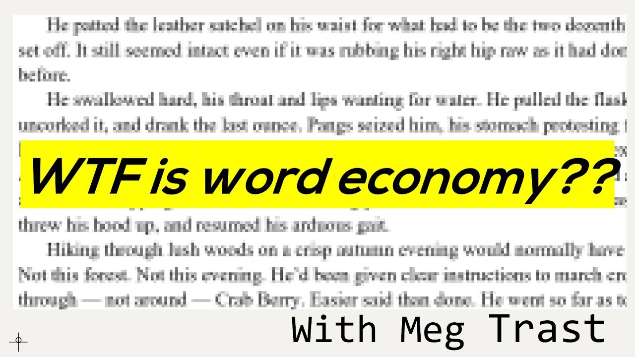 WTF is word economy??? | Writing & Editing Tips - YouTube