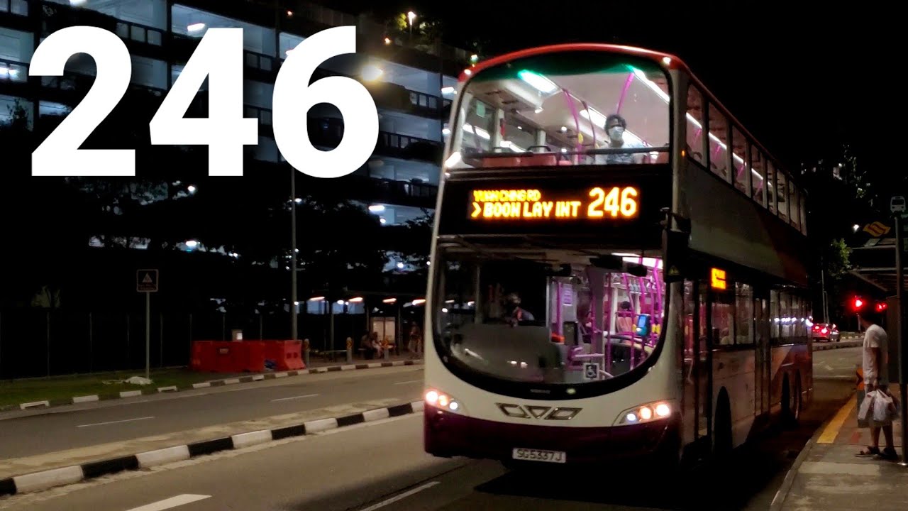 SBS Transit Bus Service 246 [Volvo B9TL (Wright Eclipse Gemini 2 ...