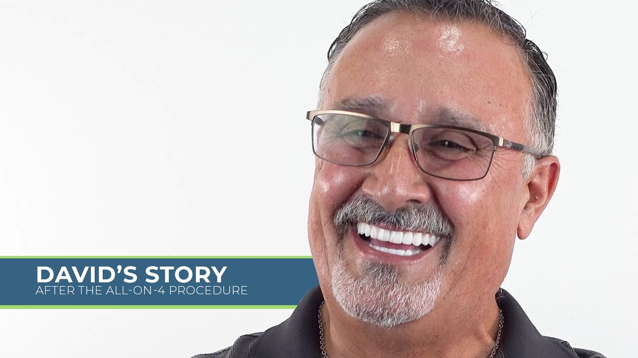 David Was Choking on His Food Due to Bad Dental Implants - YouTube