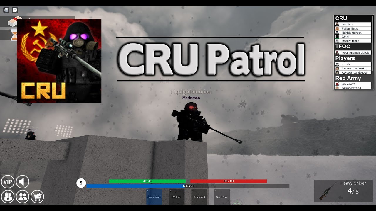 [Roblox] CRU patrol | Vikinglaw's TSU | Nghigh - YouTube