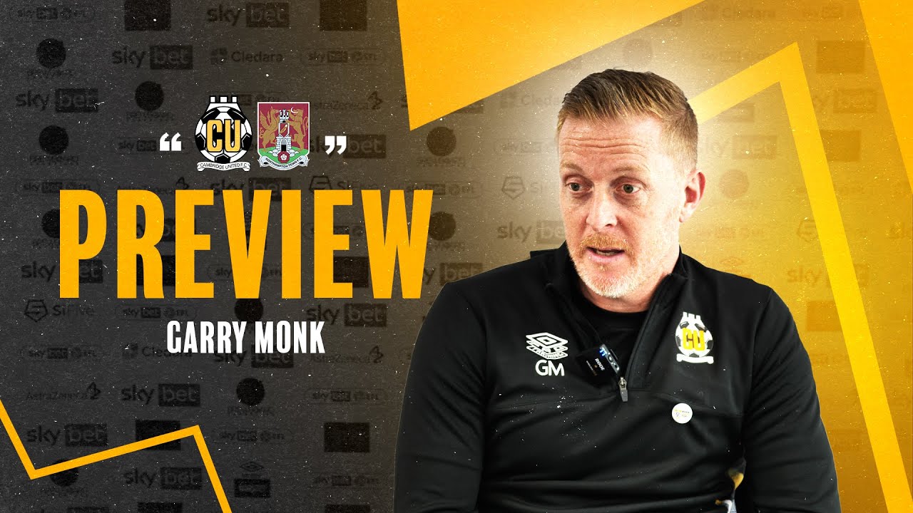"I am eager to get on with it!" 🗣️ Garry Monk Northampton Town preview ...
