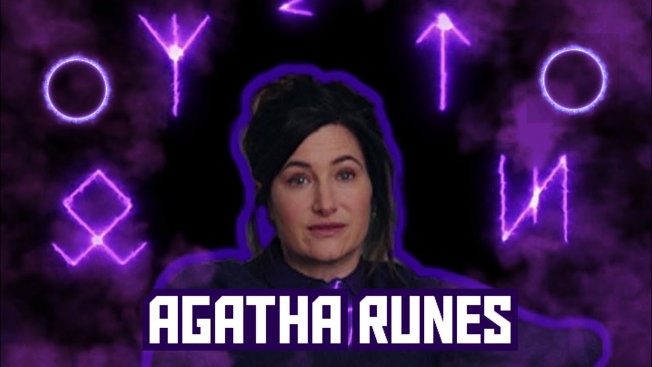 Agatha Harkness runes effect on black screen ft. wandavision vfx 😈 ...