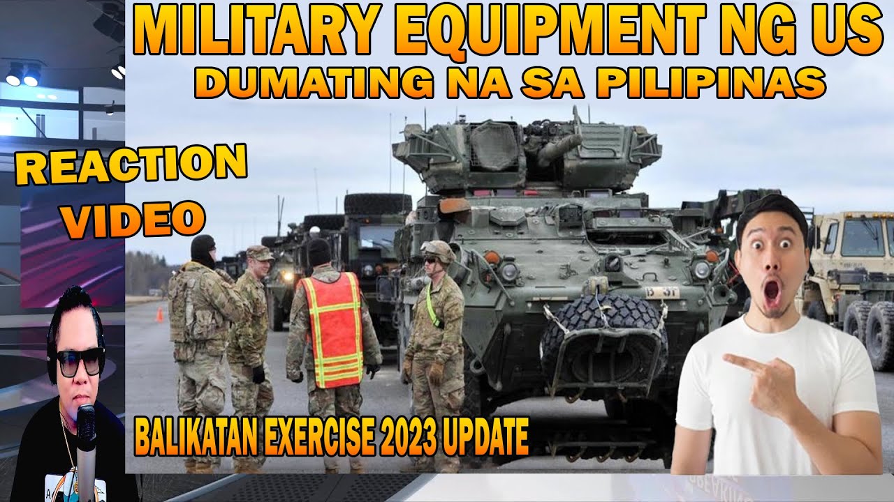 DUMATING NA SA PILIPINAS MGA KAGAMITANG PANDIGMA NG US! ACTUAL VIDEO ...