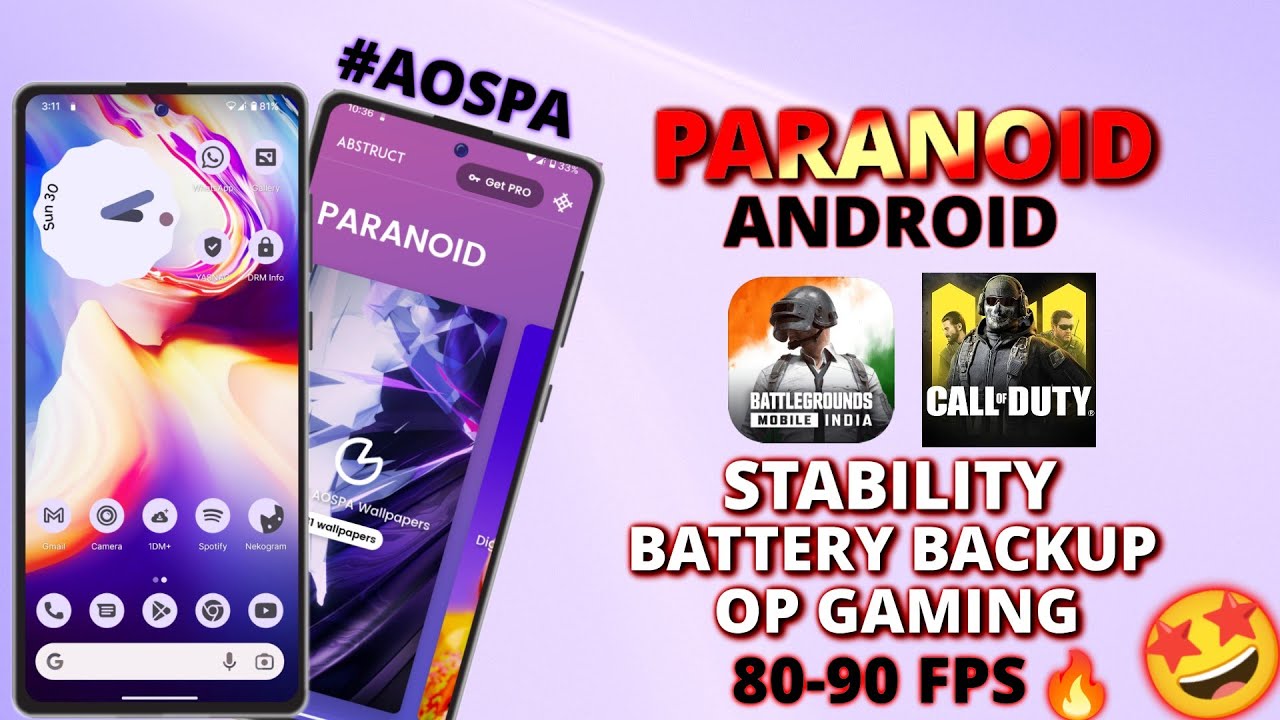 Paranoid Android For POCO F4 | Paranoid Android Topaz 1 | Best Gaming ...