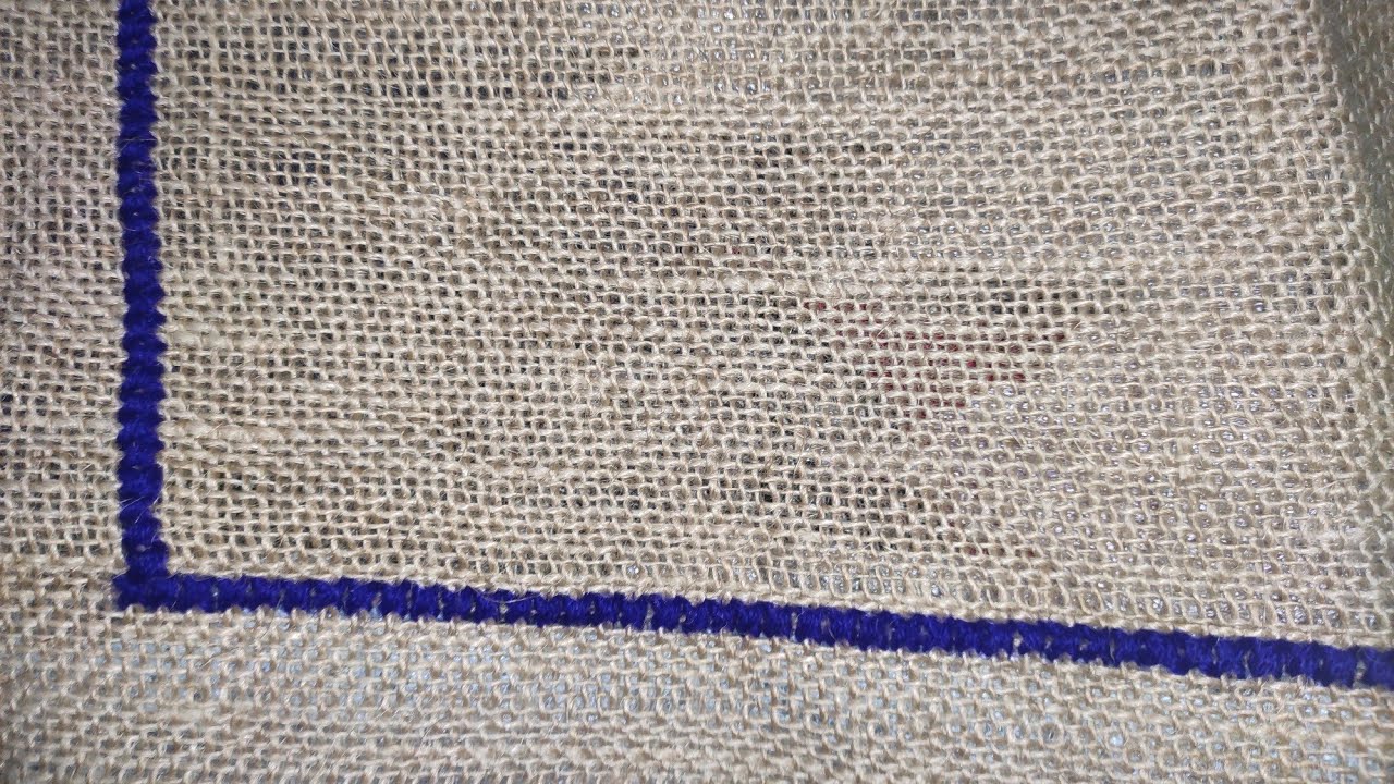 Bengali border design /cross stitch corner design design/How to make a ...