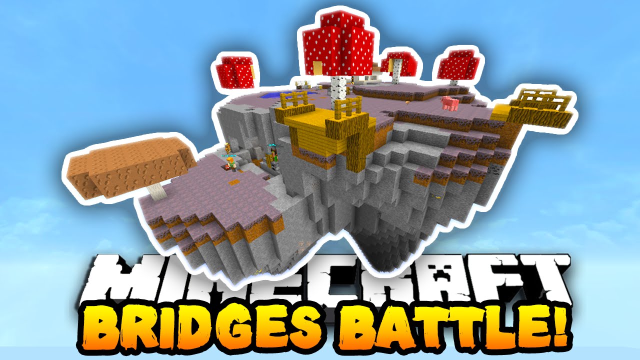 Minecraft BRIDGES BATTLE! "SKY BATTLE!" #14 w/ PrestonPlayz ...