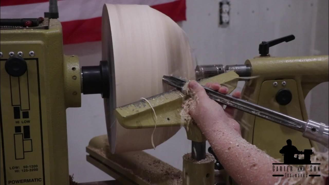 Woodturning a Bowl with a Bowl Gouge - YouTube