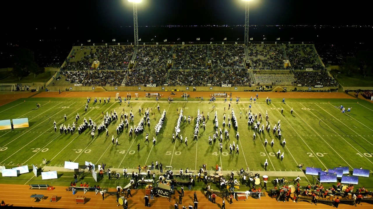 Permian High School Marching Band - 10-28-16 Halftime Show - YouTube