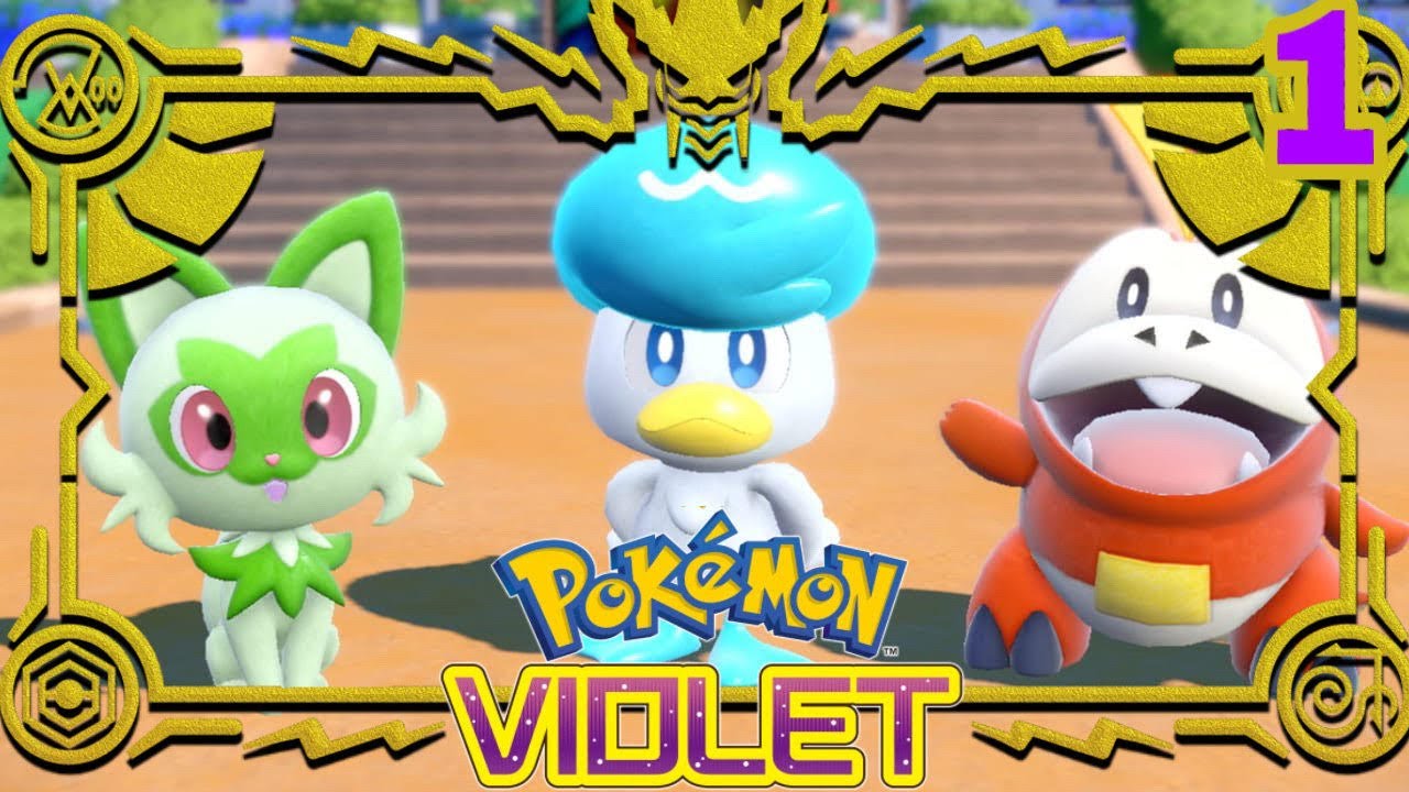 Pokemon Violet Episode 1: The Adventure Begins - YouTube