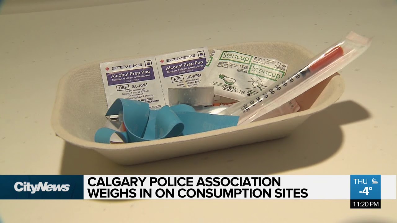 Calgary Police Association weighs in on consumption sites - YouTube