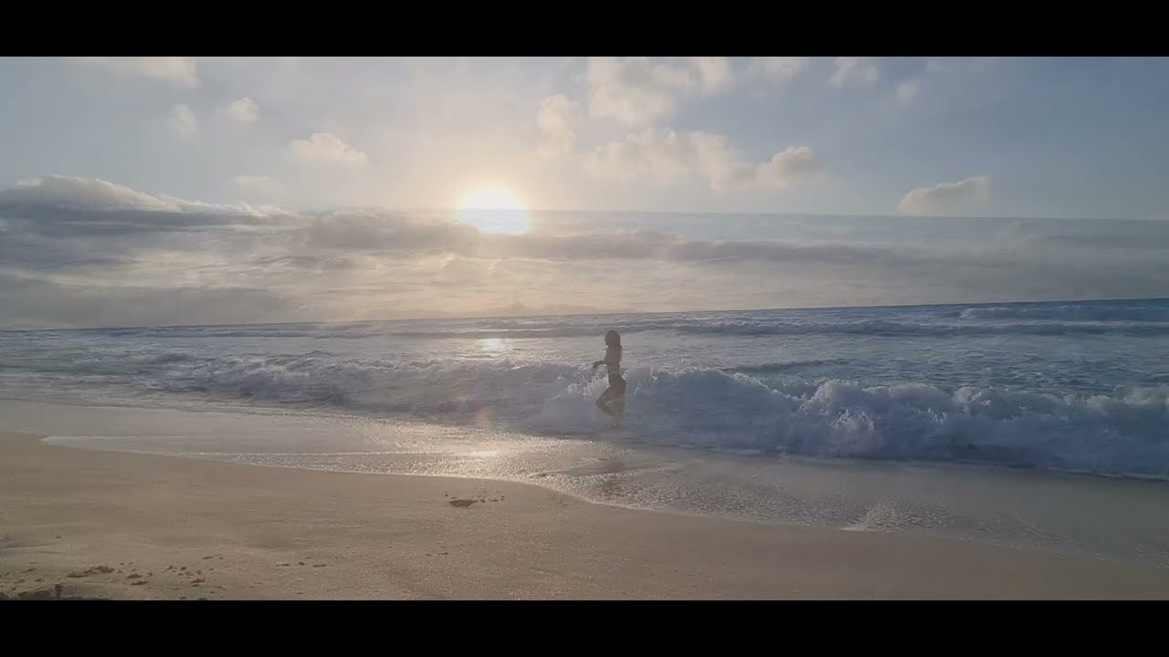 Golden Hour ASMR Beach Vibes | at Egypt North Coast (Perfect to fall ...