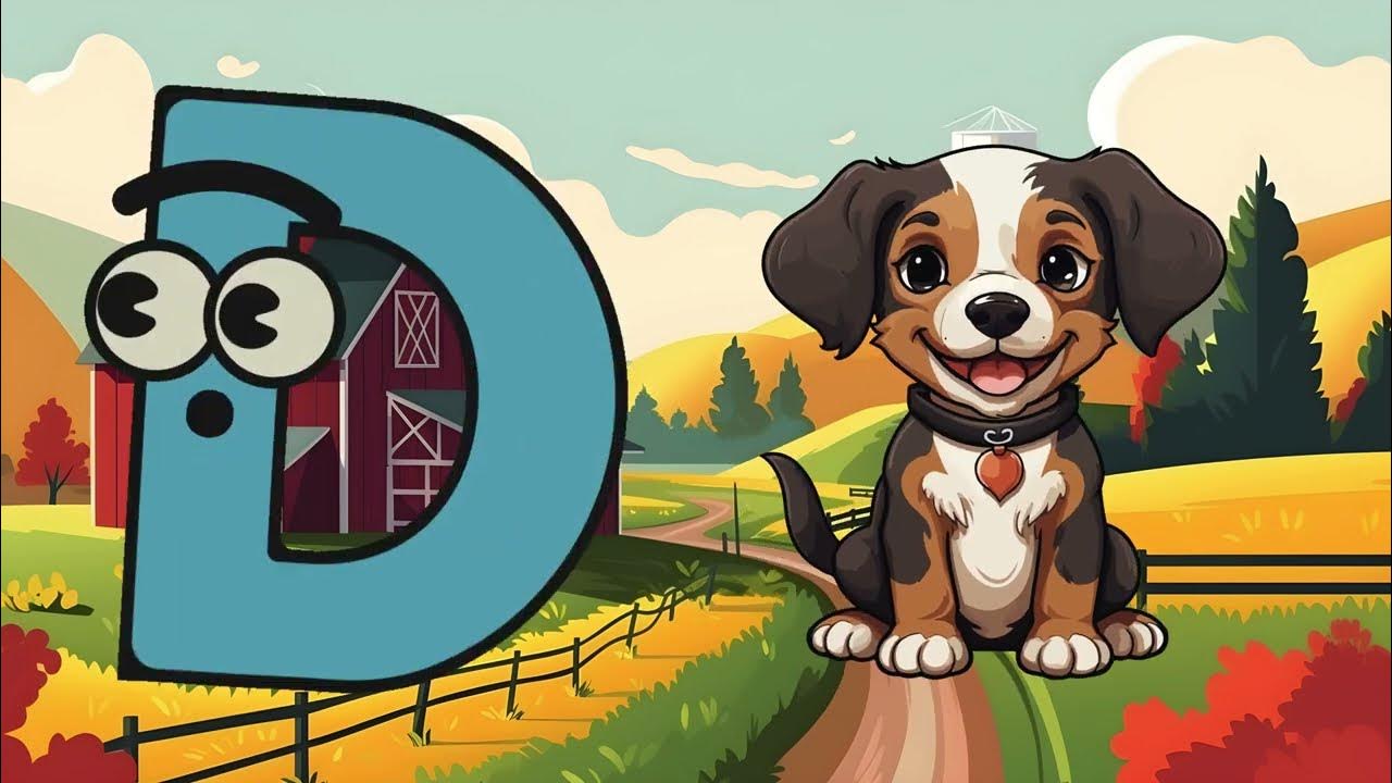 Learning ABC Letters and Basic English Vocabulary | The Alphabet Song ...