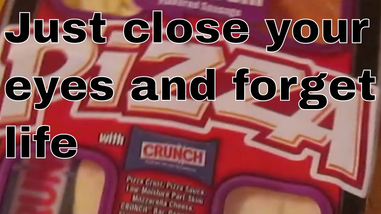 Armour LunchMakers Pepperoni Pizza - Tasting - YouTube