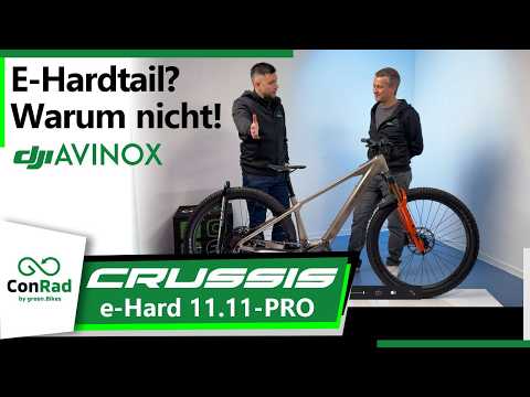 Werden E-Hardtails unterschätzt? Crussis e-Hard 11.11 - PRO