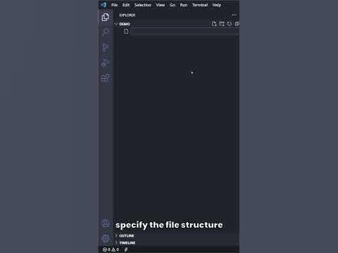 create files and folders automatically in vs code | coding javascript html css - YouTube