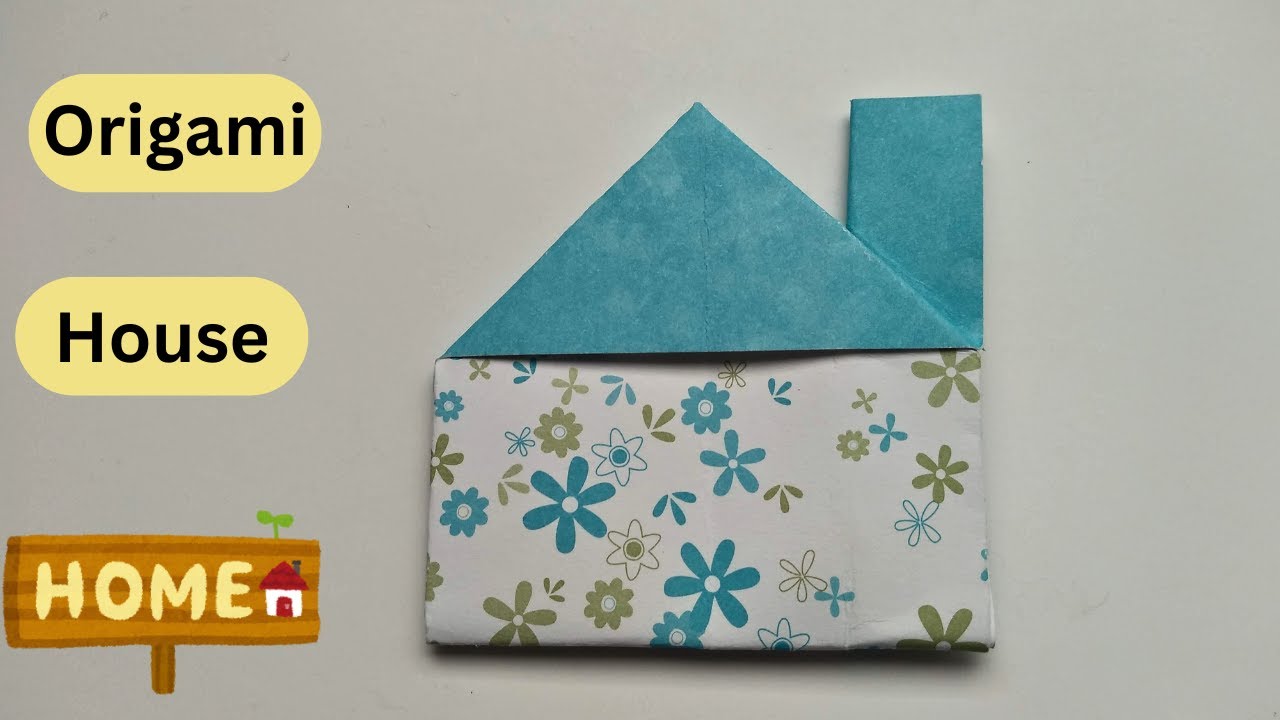 How to Make Origami House - YouTube