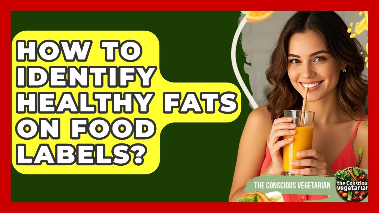 How To Identify Healthy Fats On Food Labels? - The Conscious Vegetarian ...