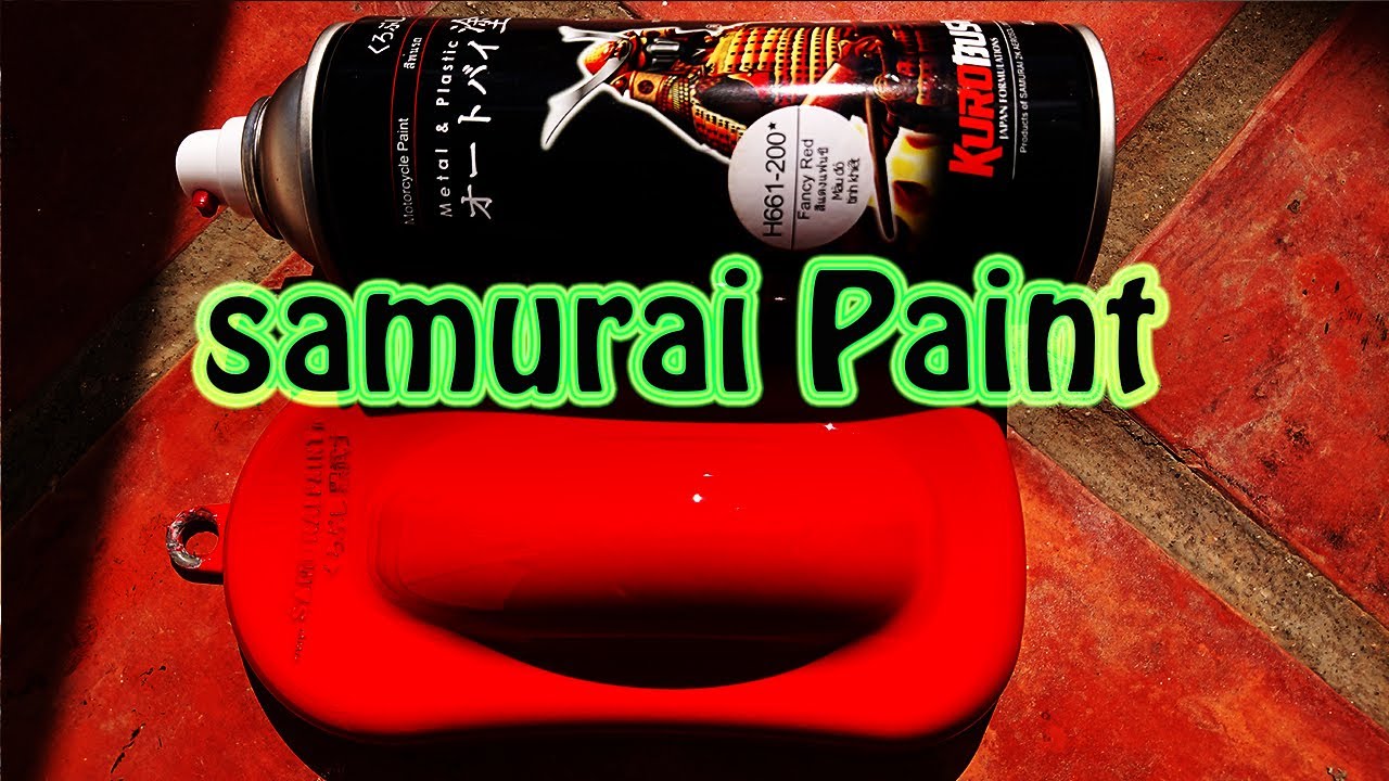 H661-00* Fancy Red of Samurai Paint - YouTube
