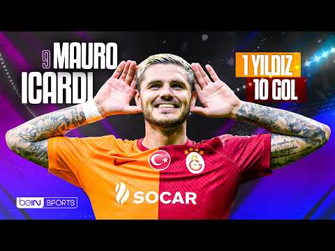 Mauro Icardi'nin Galatasaray'da Attığı En Güzel 10 Gol | 1 Yıldız 10 Gol - Trendyol Süper Lig