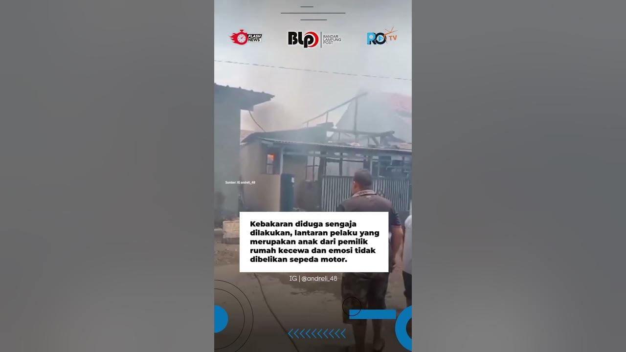 Tak Dibelikan Sepeda Motor, Anak di Cirebon Bakar Rumah Orang Tua - YouTube