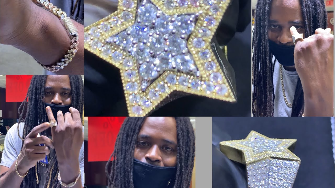 STAR custom VVS 💎 Diamond 💍Ring To Man of Bling / king of Bling mike ...