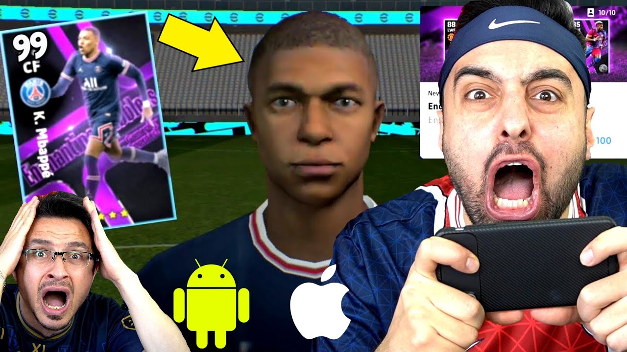 99 MOR MBAPPE ÇIKTII 😱 İLK EFOOTBALL 2022 MOBİLE TOP AÇILIMI ! PES 22 ...
