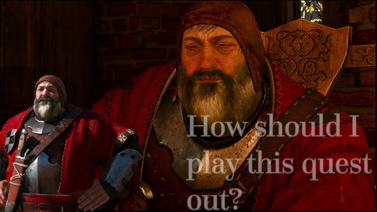 Voting on the Bloody Baron Quest | Witcher 3 Death march - YouTube