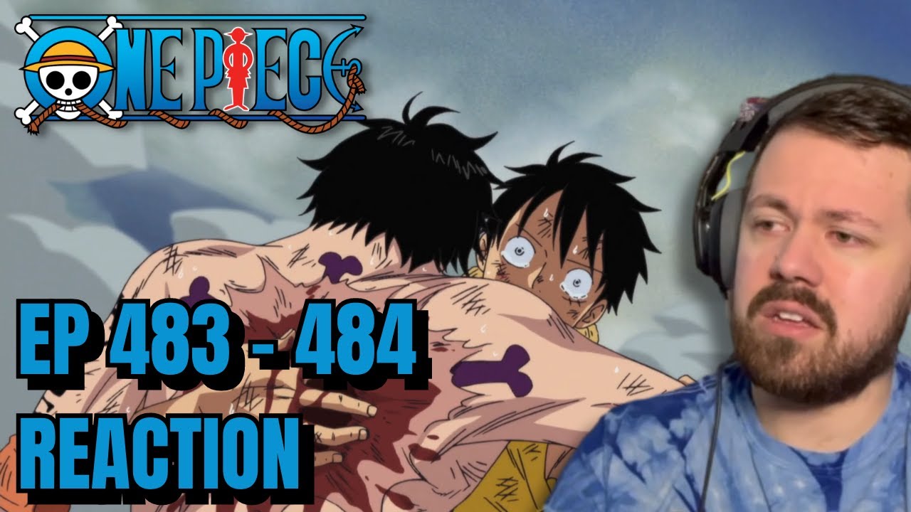 One Piece Episodes 483-484 Reaction!! | Marineford Arc! - YouTube