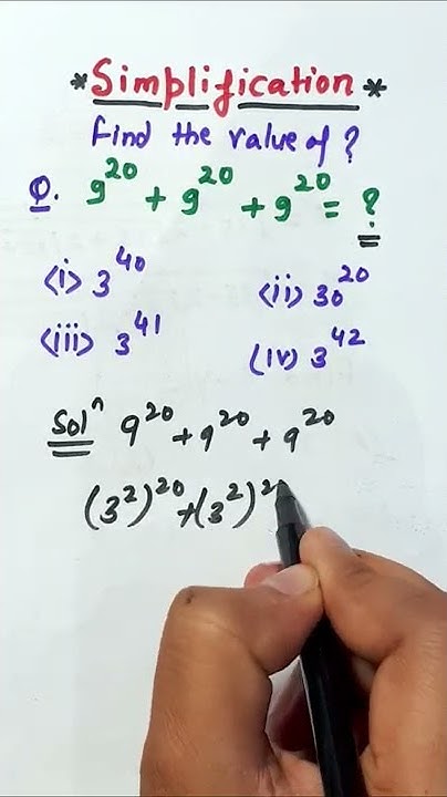 Simplification All Concepts & Tricks | BODMAS | Unit Digit | Digit Sum | Surds & Indices ...