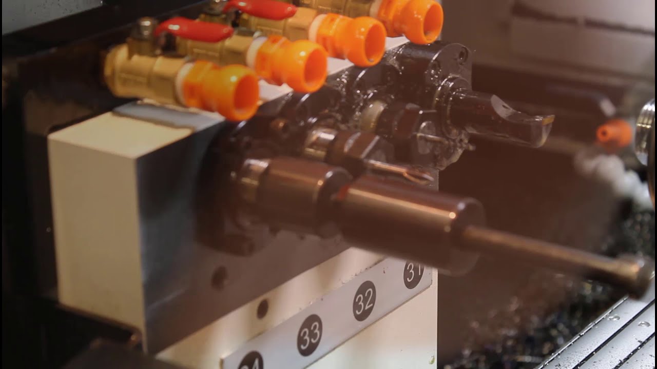 36CS Sub-Spindle Live Tool Installation - YouTube