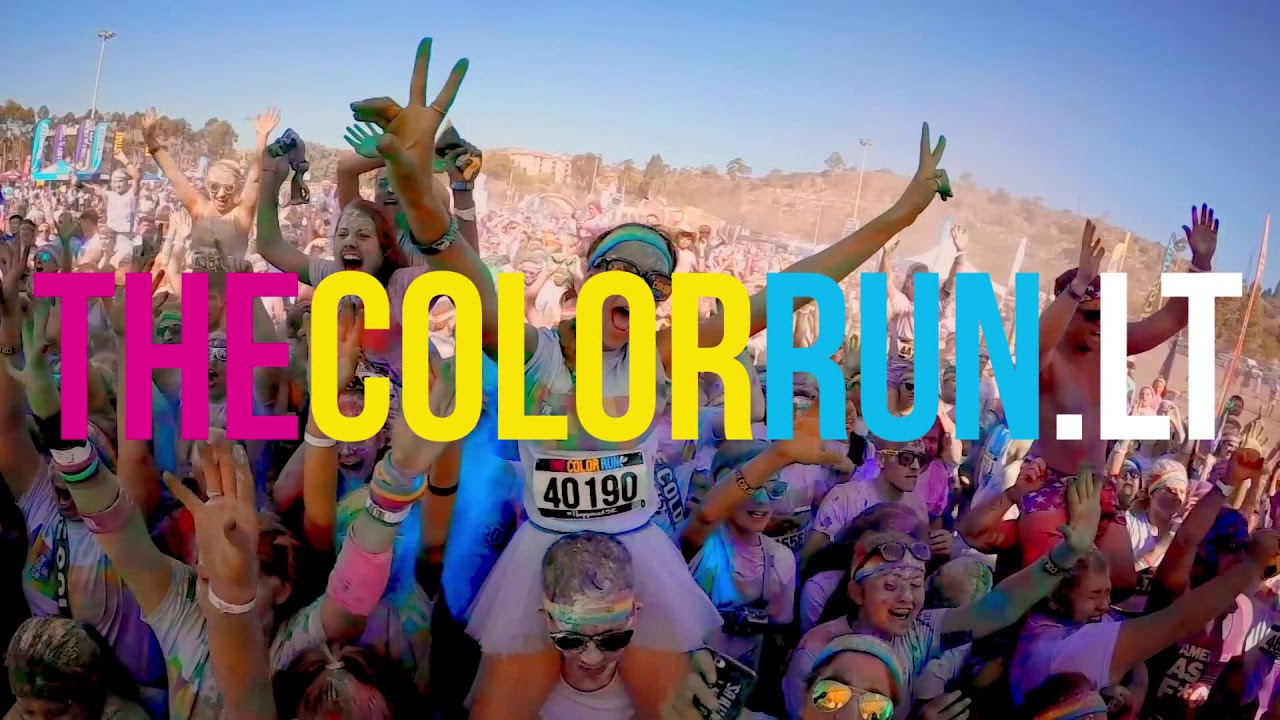 The Color Run 2018 Taurage - YouTube