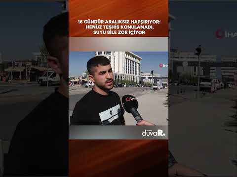 16 gündür aralıksız hapşırıyor: Henüz teşhis konulamadı, suyu bile zor içiyor #shorts