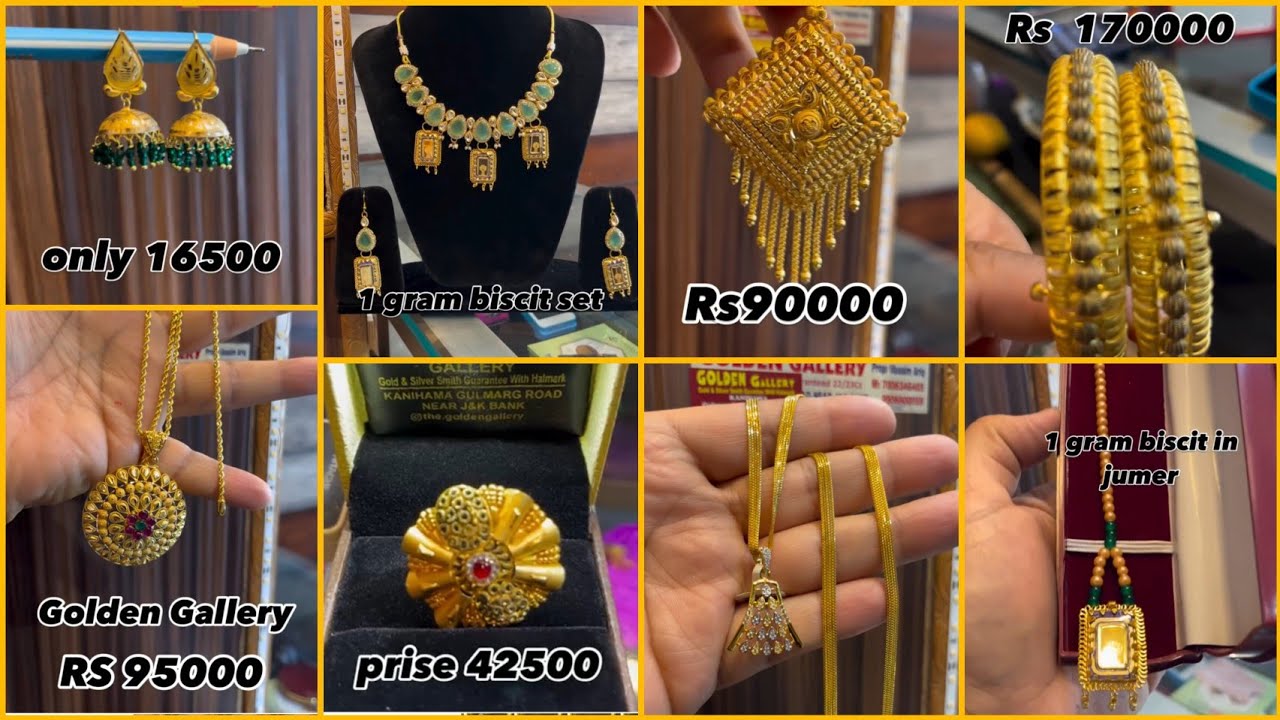 Gold jewellery designs 2025 🍁 || Gold biscuit necklace set || Gold ...